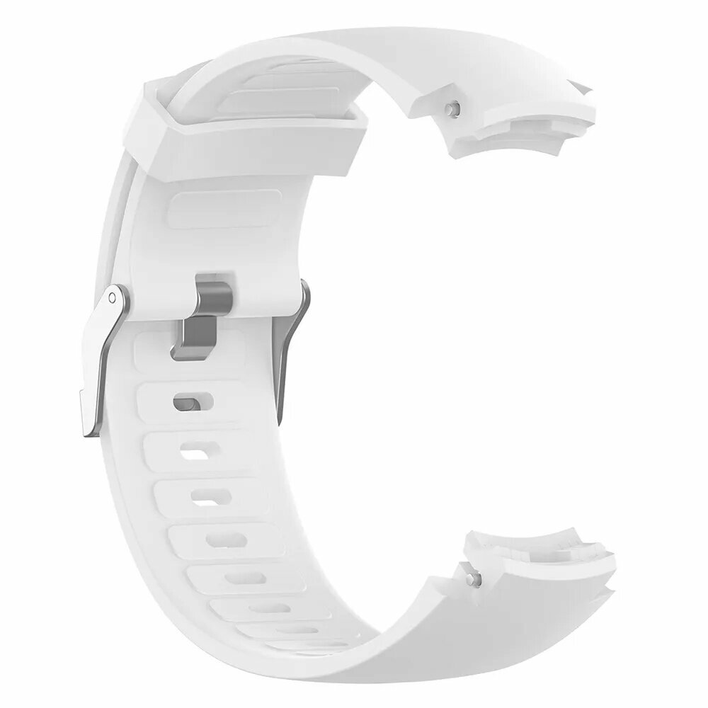 Силиконовый ремешок для умных часов amazfit verge белый 210 мм