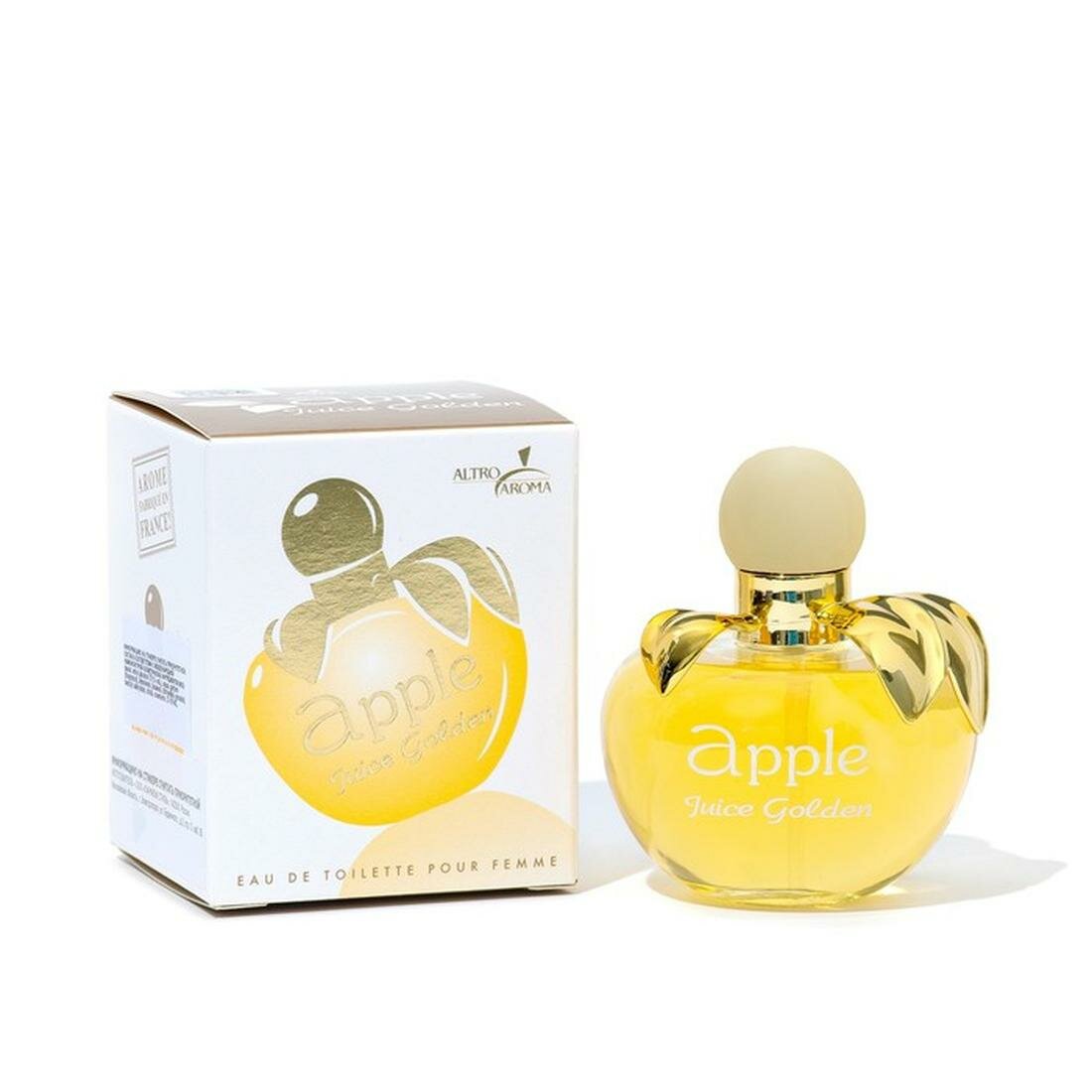 Туалетная вода Art Positive Apple Juice Golden, женская, 50мл