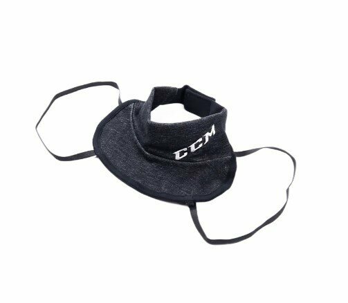 CCM Защита шеи юниорская для хоккеистов Pro Neck guard JR N SZ, черная