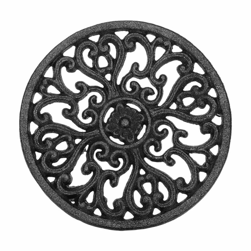 Круглый чугунный кухонный нескользящий обеденный стол теплоизоляционный коврик для защиты от обжига плиты