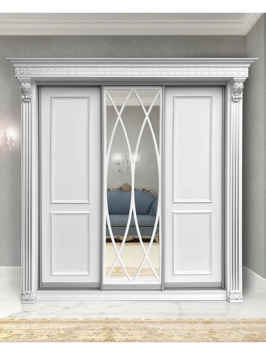 Шкаф-купе Классик 3-дверный (2380х2400х770)