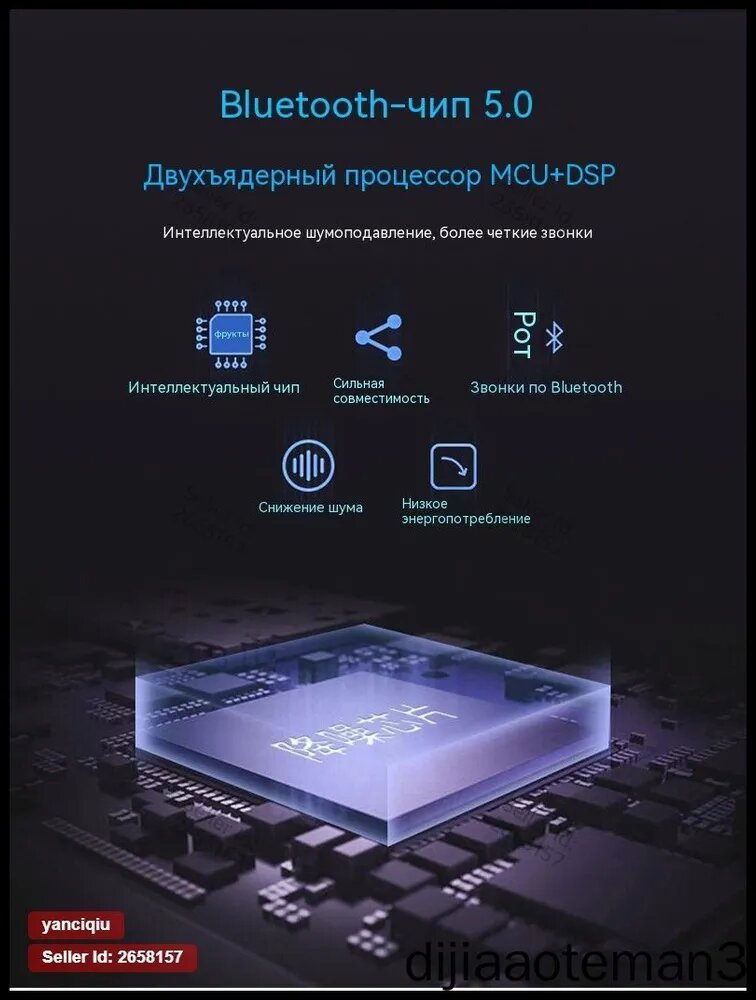Многофункциональный автомобильный Bluetooth MP3-плеер 1807BT FM/BT/APP/AUX/2USB/TF U-28 — фото 1