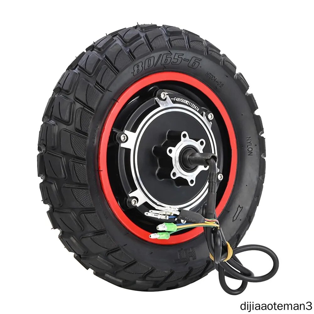 48V 500W Мотор для замены заднего колеса Kugoo M4/M4PRO с 10-дюймовой камерной шиной