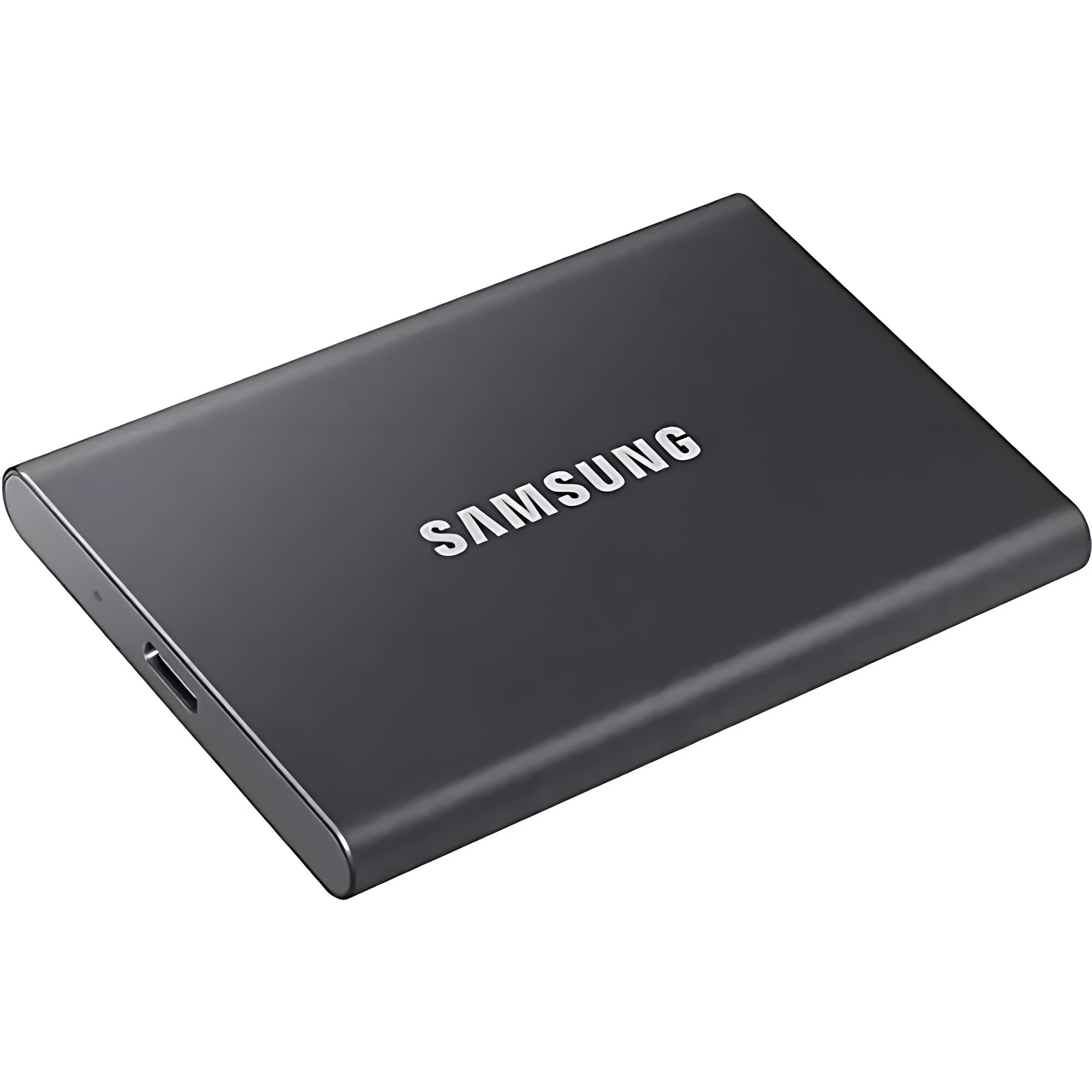 Внешний жесткий диск SSD 4Tb, Samsung T7 Portable, USB 3.2 Gen 2 Type-C, серый (MU-PC4T0T)