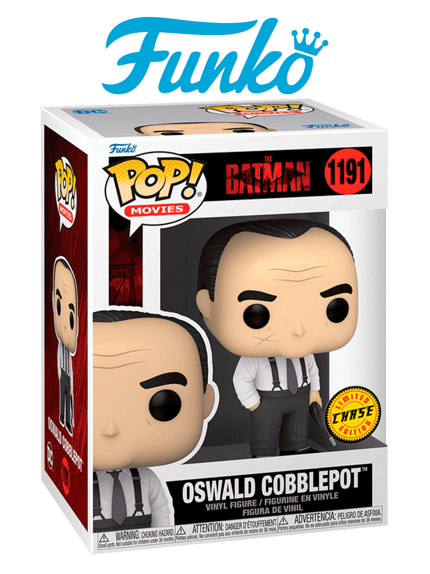 Фигурка Funko POP! Oswald Cobblepot (1191) CHASE The Batman