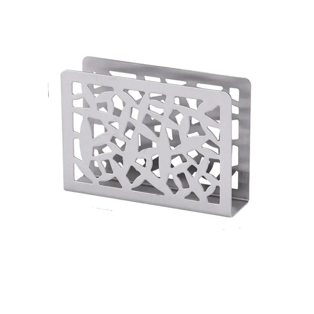 Держатель для салфеток из нержавеющей стали, silver-style 2