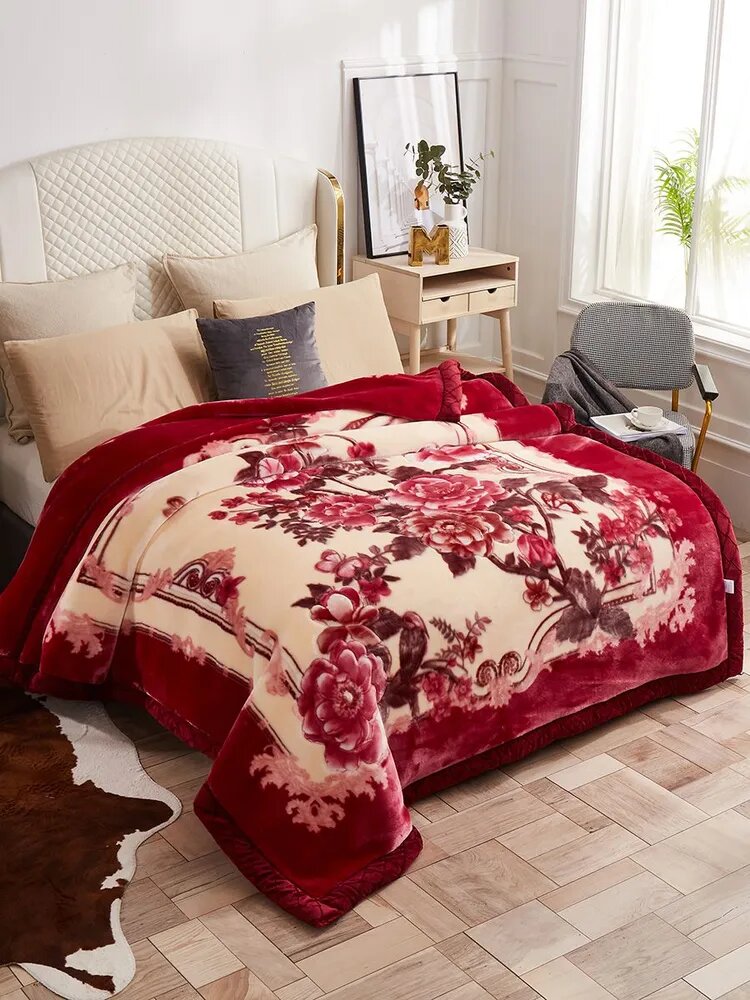 AiWinsure Плед с фотопринтом thick blanket , Акрилик, 220 см х 180 см
