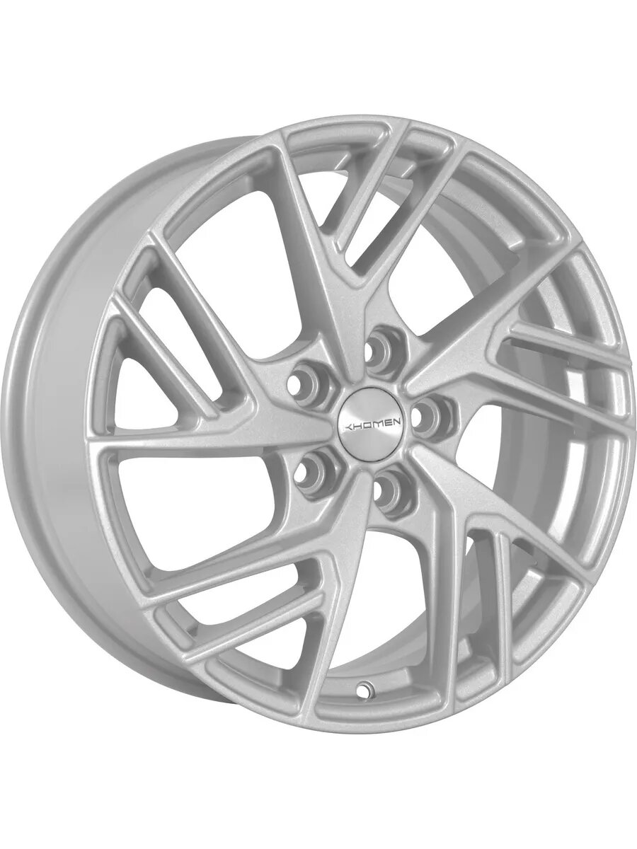 Литой диск KHOMEN Wheels KHW1722, для Mazda3/CX30, серебристый