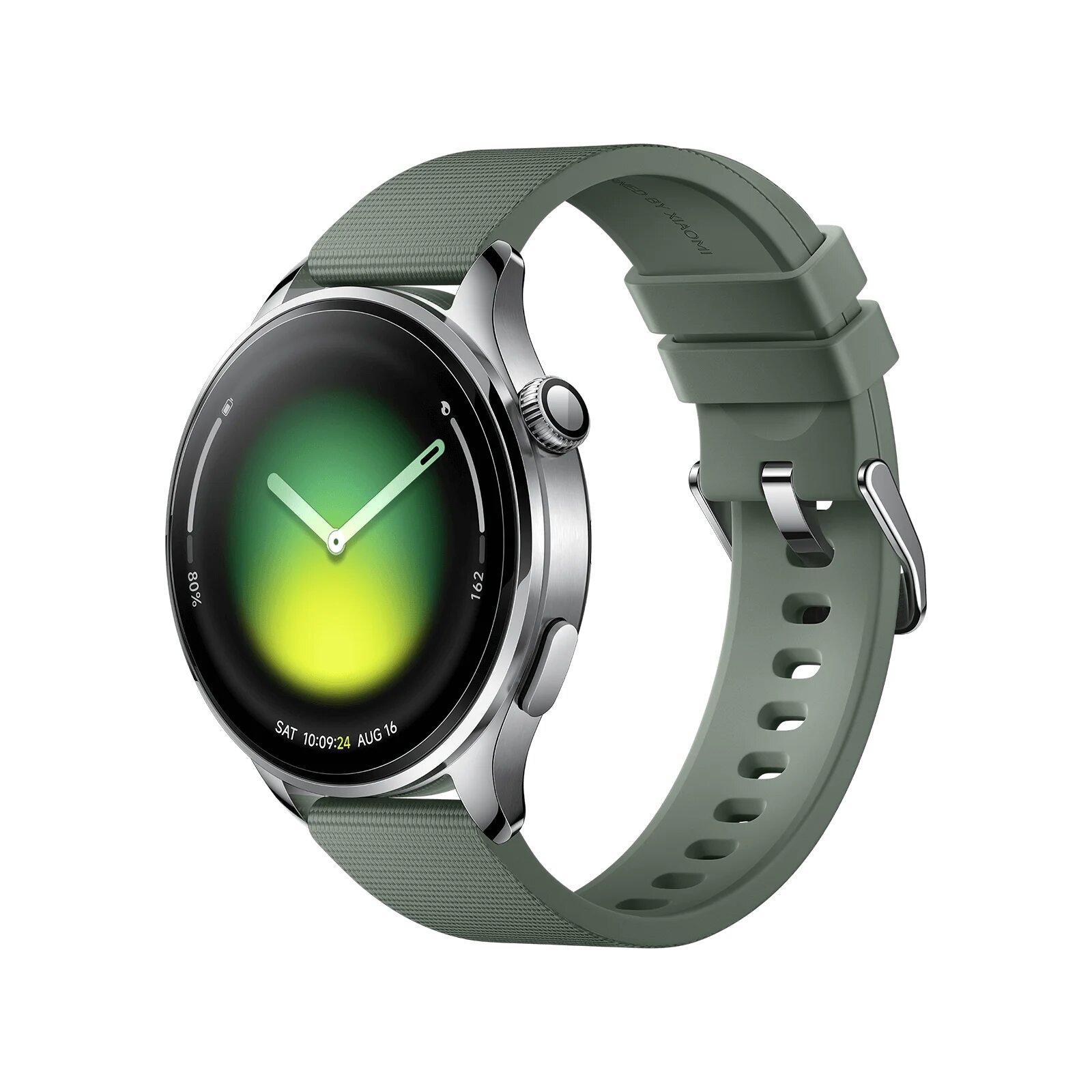 Умные часы Xiaomi Watch 5, 47мм, GPS, 135-205 мм, Juniper Green Strap