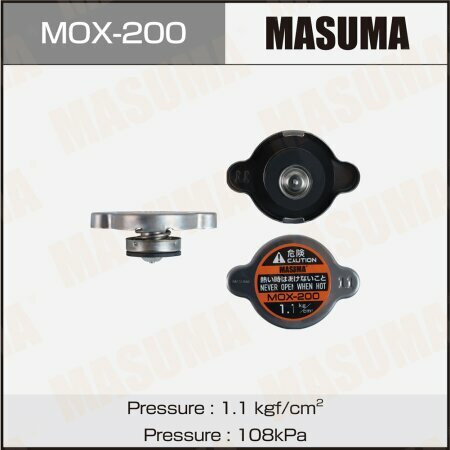 Крышка радиатора MASUMA (NGK-P541, TAMA-RC11, FUT.-R148) 1.1 kg/cm2