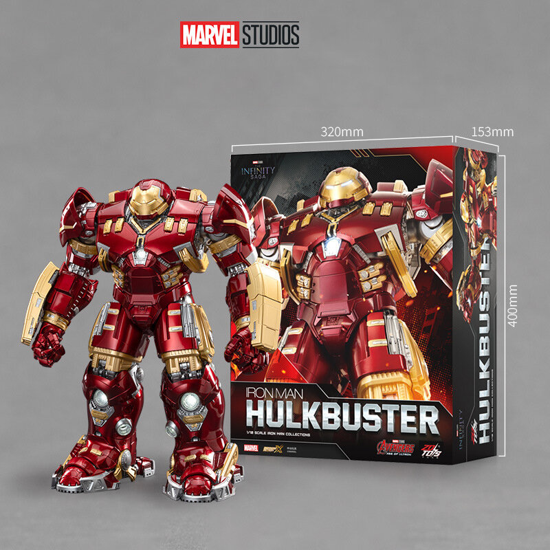 Железный человек Фигурка/ Hulkbuster , Iron Man Mark 44, светиться, подвижные фигурки, 35 см, ZD TOYS