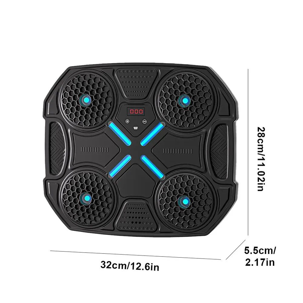 Набор инвентаря для бокса Музыкальный боксёрский тренажёр с Bluetooth для детей, ABS пластик — фото 1