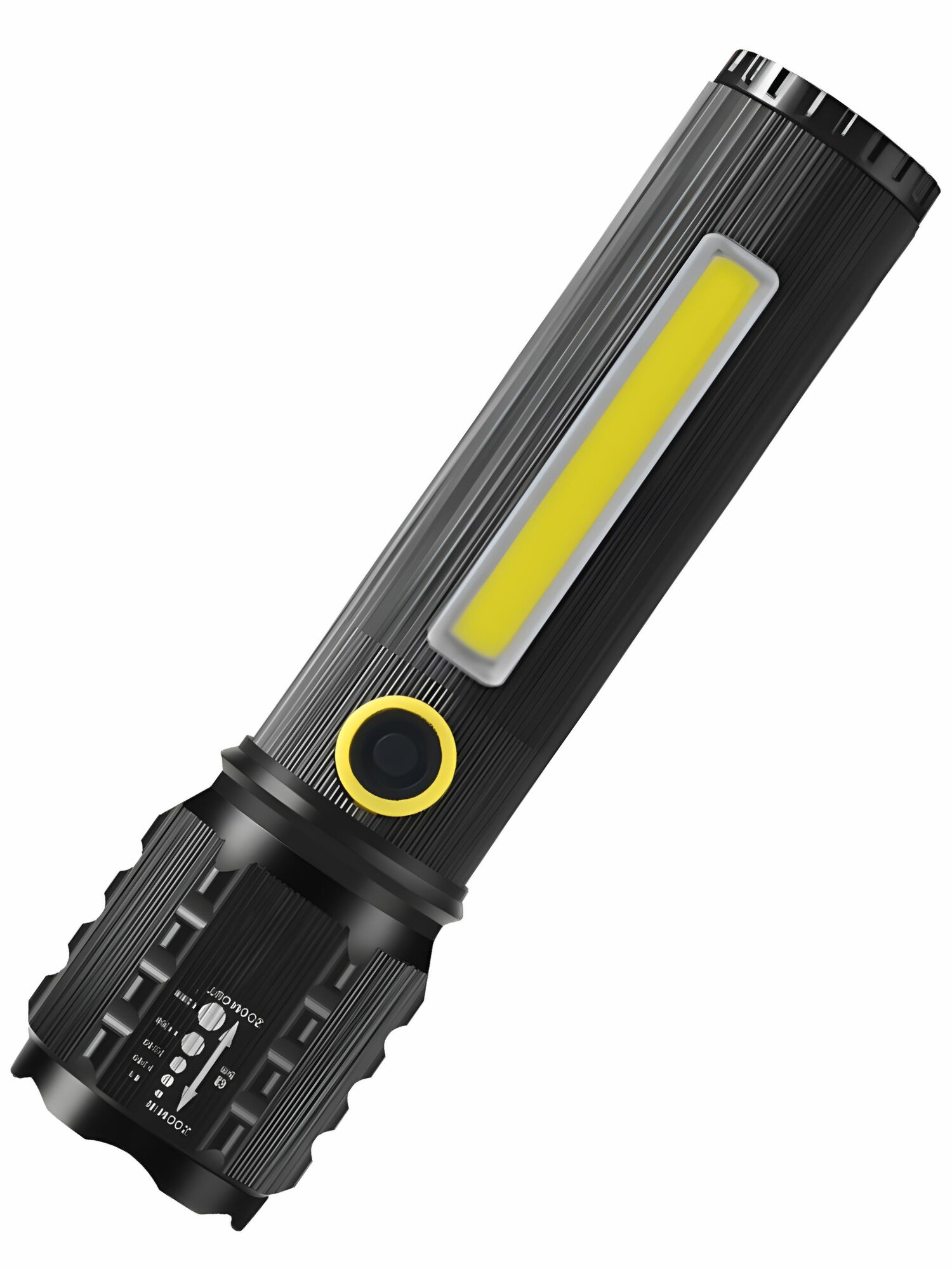 Фонарь светодиодный Огонь H-968-P50 Zoom, 3 режима