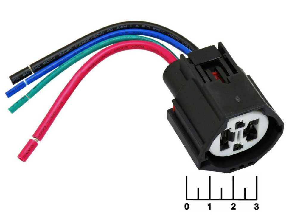 Разъем 4pin гнездо на проводе 7283849790 Cargen (AX6684)