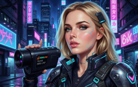 Тепловизор монокуляр RikaNV "Surok M50" LRF, для охоты и рыбалки