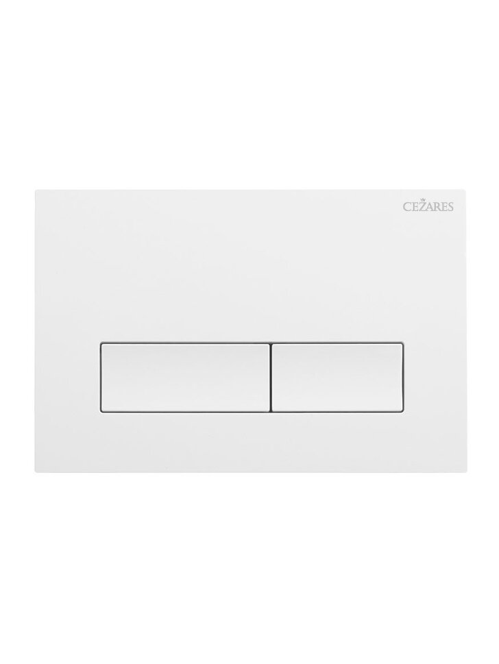 SLIDER-BTN-BL Кнопка смыва CEZARES SLIDER, белый глянец