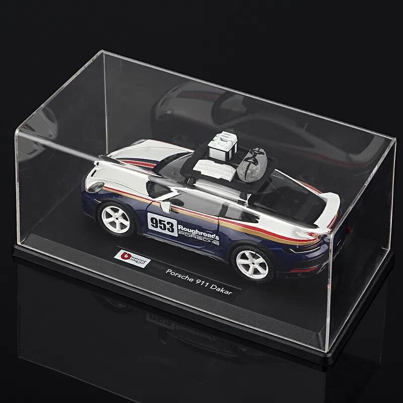 Машинка BBURAGO 1:24 Porsche 911 Dakar Модель легкосплавного автомобиля