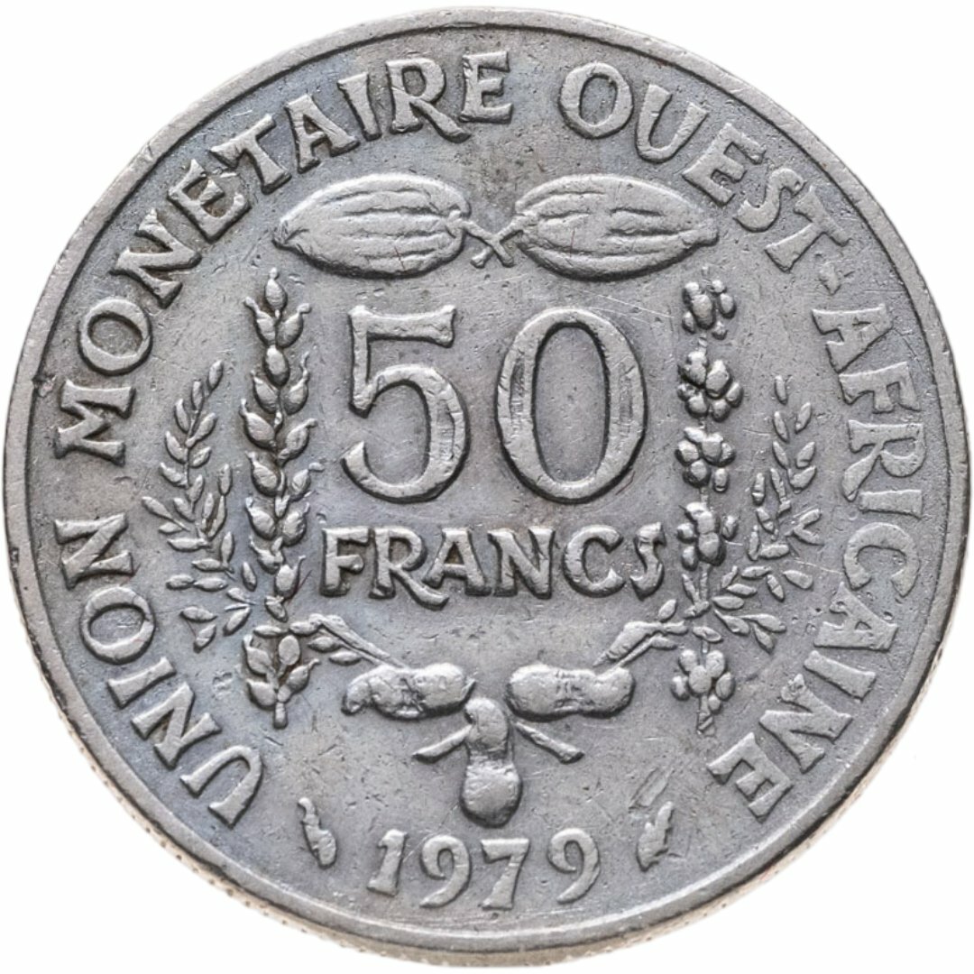 Западная Африка (BCEAO) 50 франков (francs) 1979