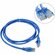 ExeGate Patch Cord UTP кат.5e, 1.5м, синий