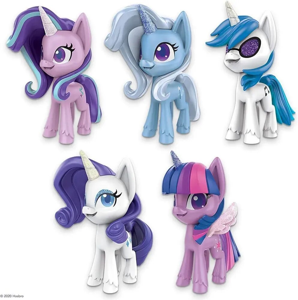 Фигурка My Little Pony Коллекция блестящих пони Твайлайт Рарити Старлайт с рогом 3 дюйма — фото 1