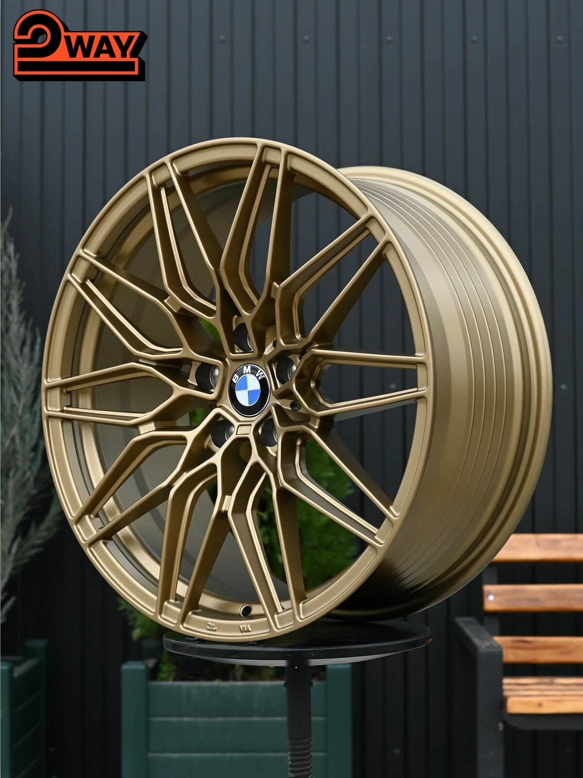 Диск колесный Taigiro BMW M-Style, 8.5 J, R19, ET+35, алюминий, бронза