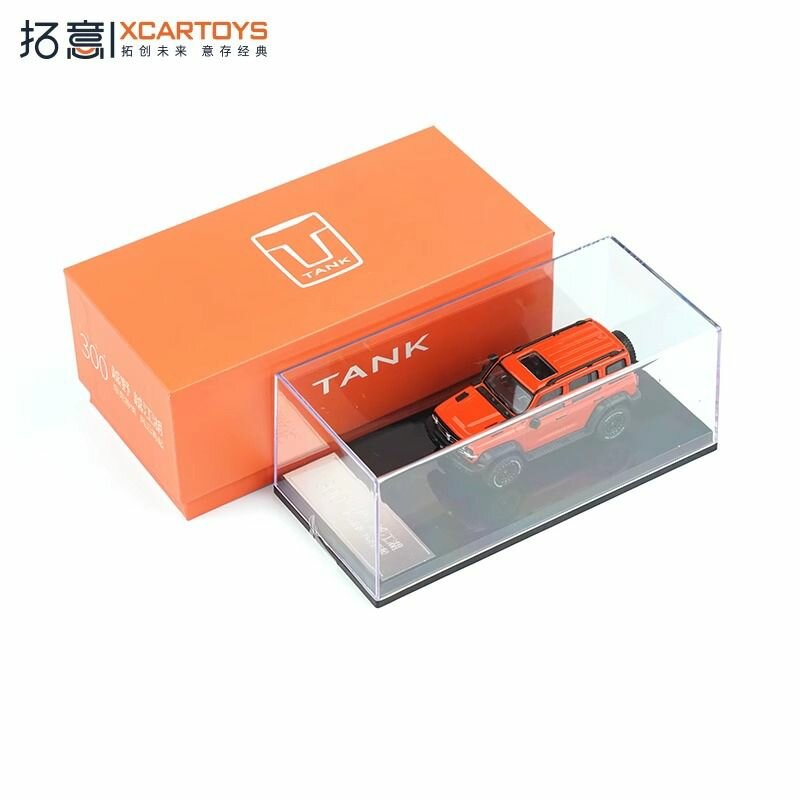 Машинка модель XCARTOYS POPRACE 1:64 Tank 300 Limcar model car model