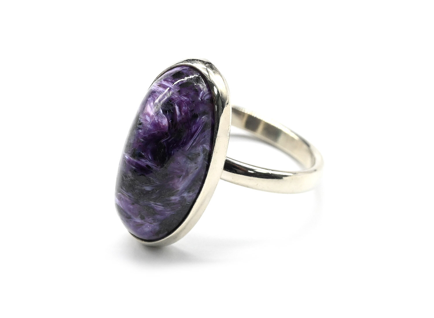 Кольцо, чароит