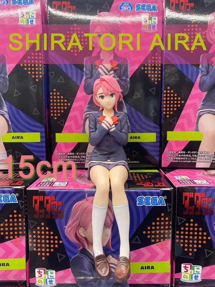 Аниме-фигурка SEGA Dandadan Ayase Momo Положение сидя 15cm для девочек