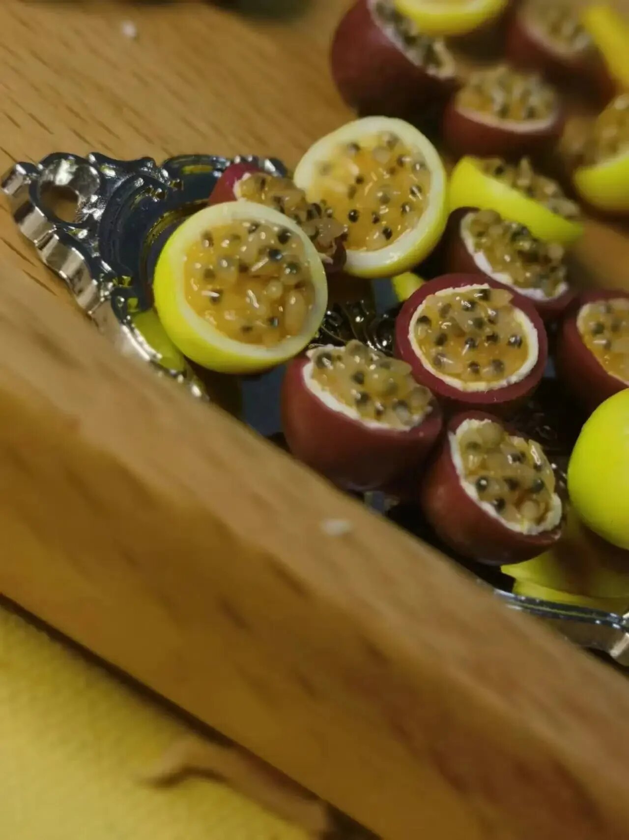 Миниатюрные фрукты для кукольного домика OB11