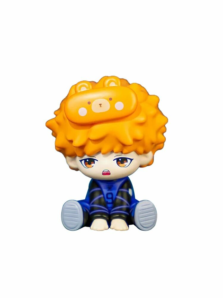 Фигурка Синяя тюрьма: Блю Лок Кунигами Ренсук / Blue Lock Kunigami Rensuke Q version figure Подарок для фаната (8см)