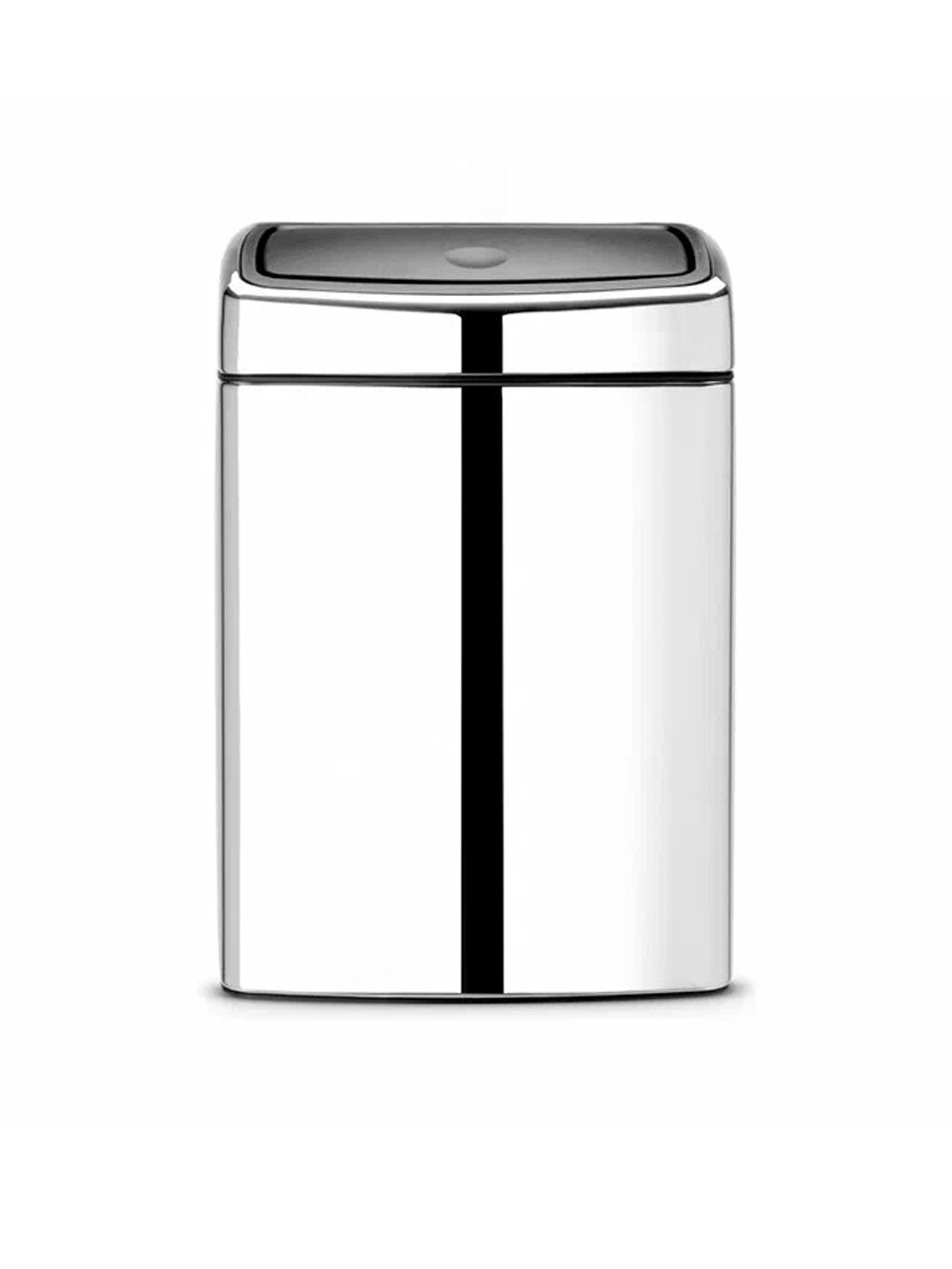 Ведро для мусора Brabantia Touch Bin прямоугольное, 10л, полированная сталь