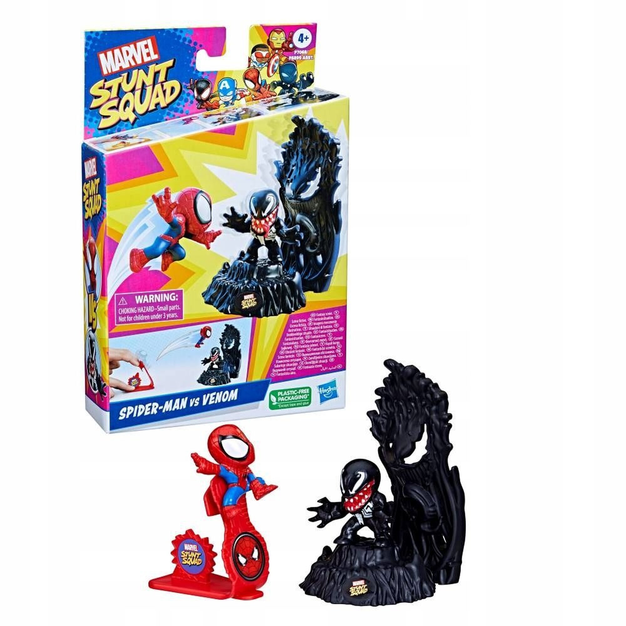 Фигурка Hasbro Marvel Stunt Squad - Набор Человек-паук против Венома - Хасбро F7068