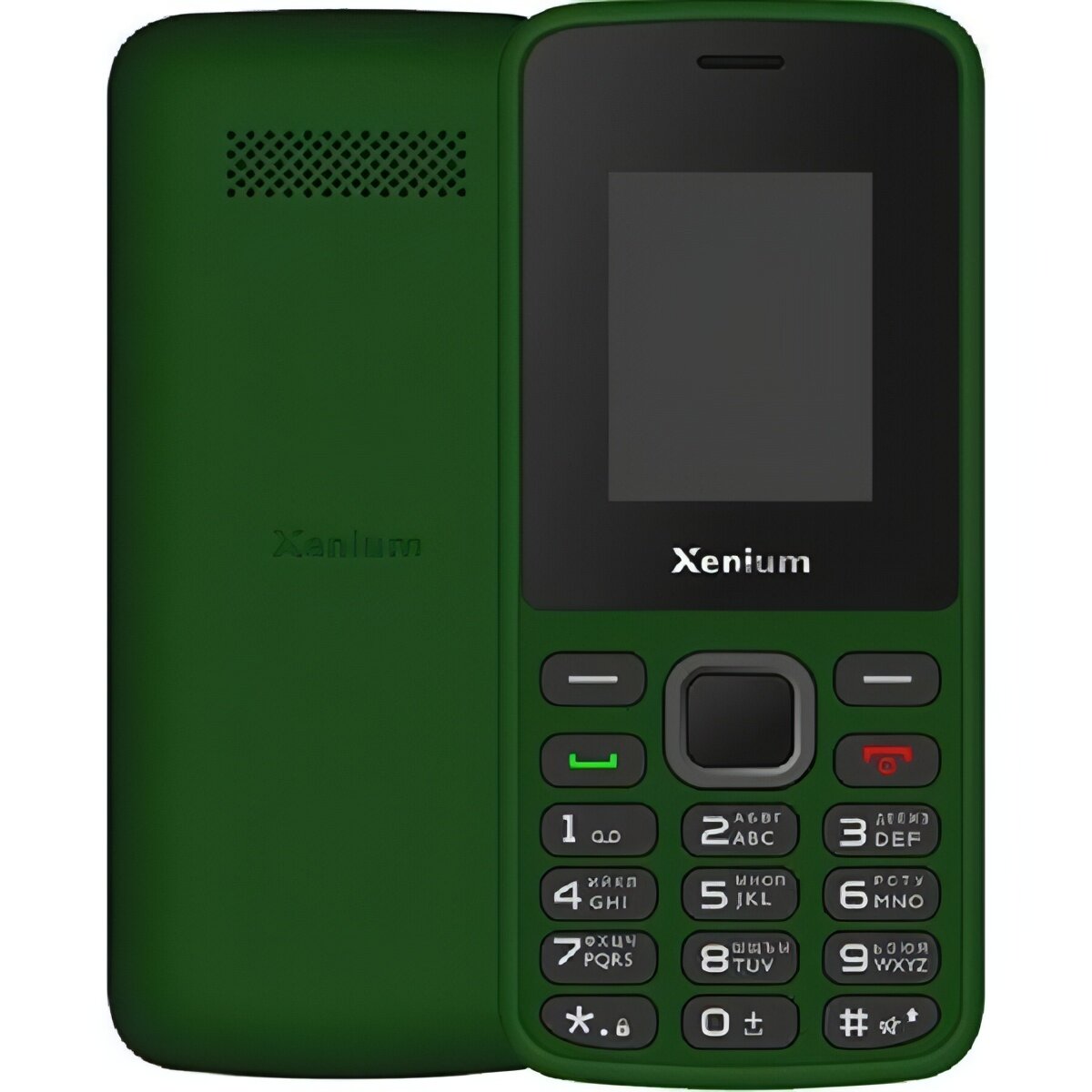 Мобильный телефон XENIUM X175 зеленый