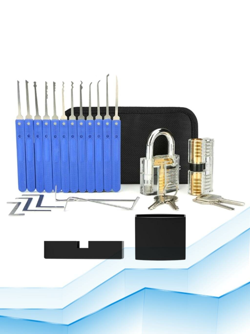 Набор слесарных инструментов для замков