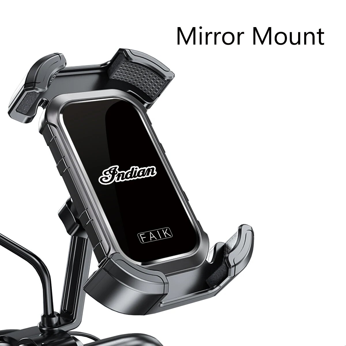Держатель телефона на зеркало Indian Mirror holder-Black