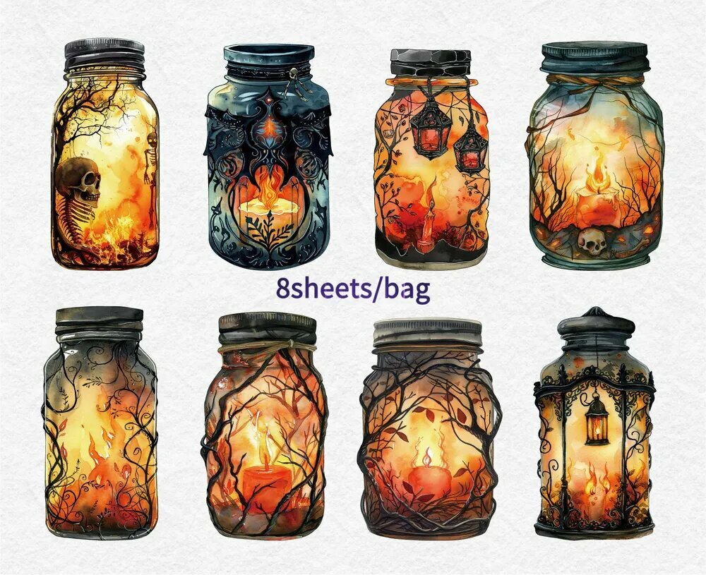 Бумага для заметок 1 шт, листов: 8