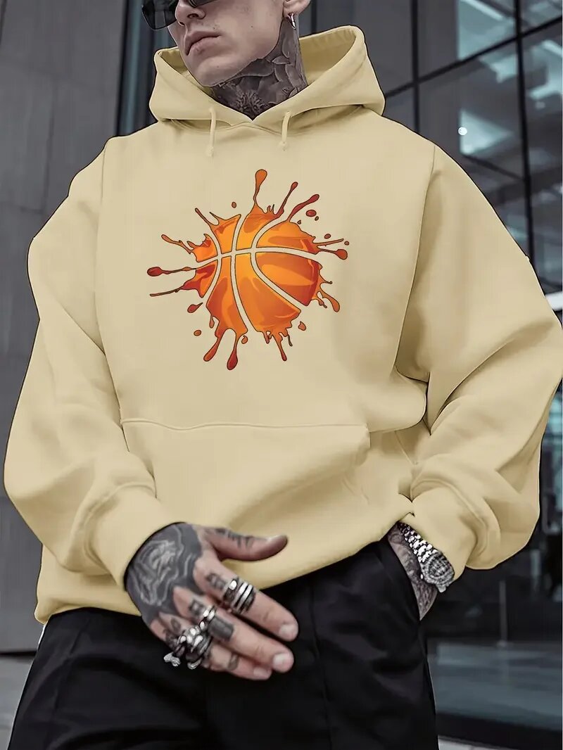 Мужская флисовая толстовка Bro ярко-красного цвета XXXL, 7