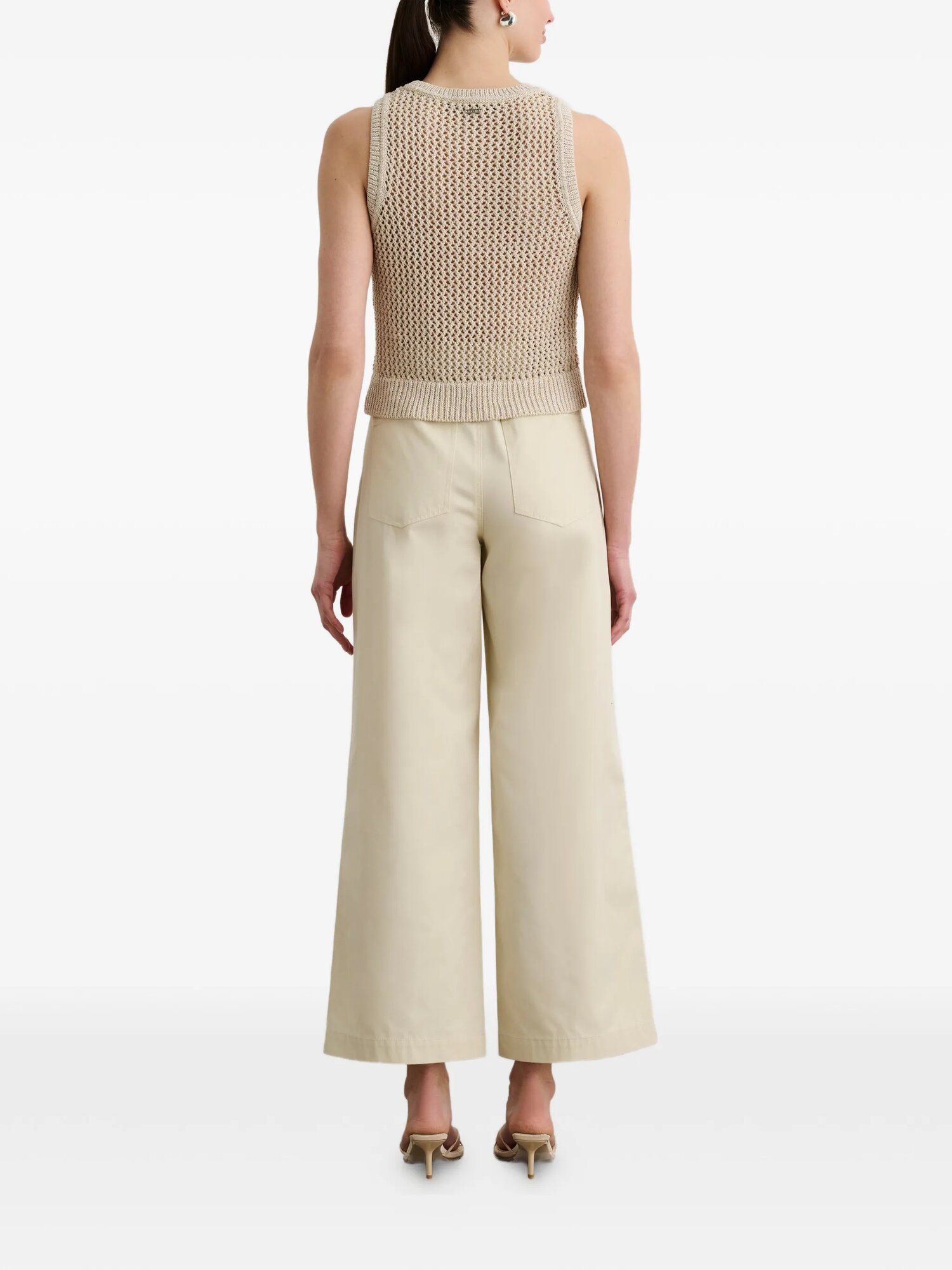 Брюки TOCCIN Nell five-pocket palazzo pants, размер 0, разноцветный — фото 1