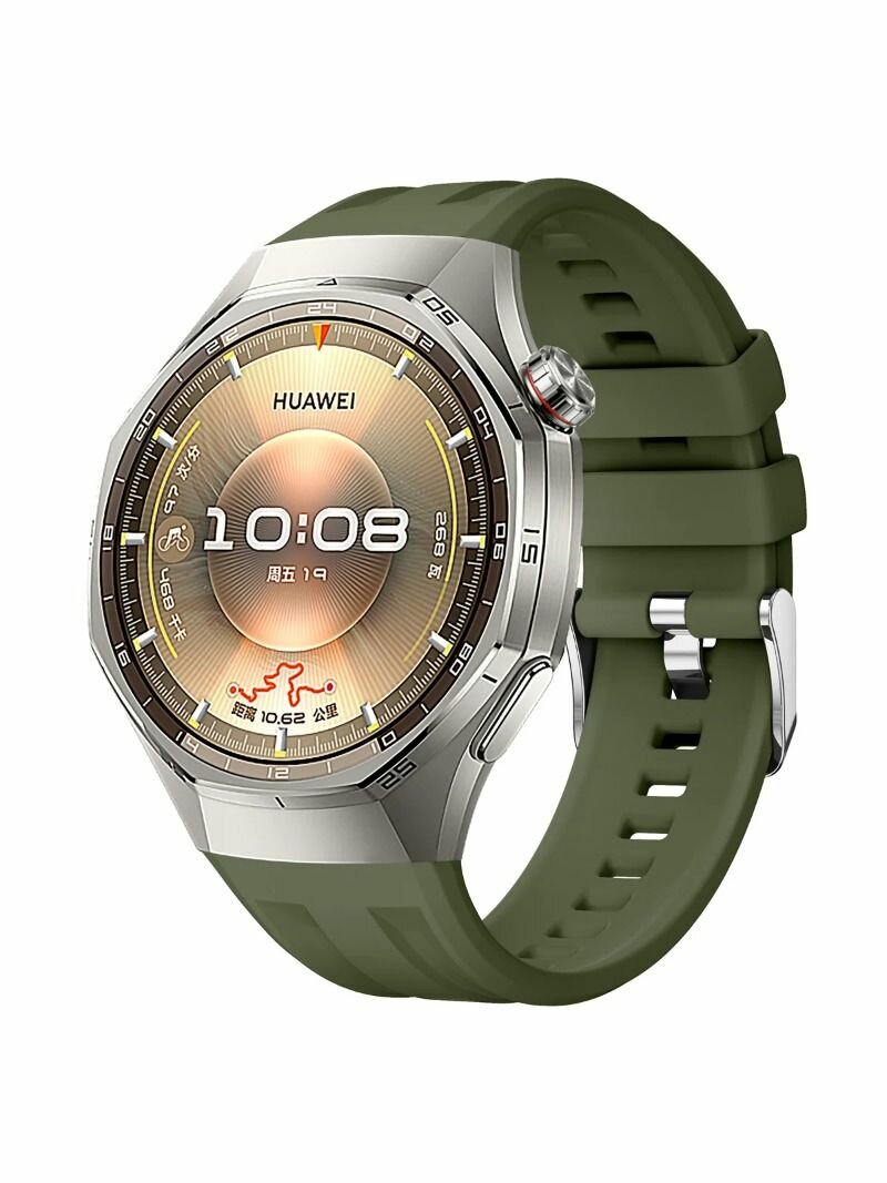 22 мм спортивный браслет для Huawei Watch GT 6 Pro 46 мм Силиконовый браслет