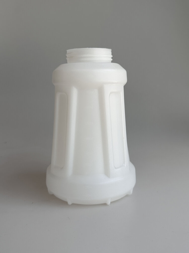 Бутылка 1 л. для пеногенератора (пенной насадки) прозрачный,