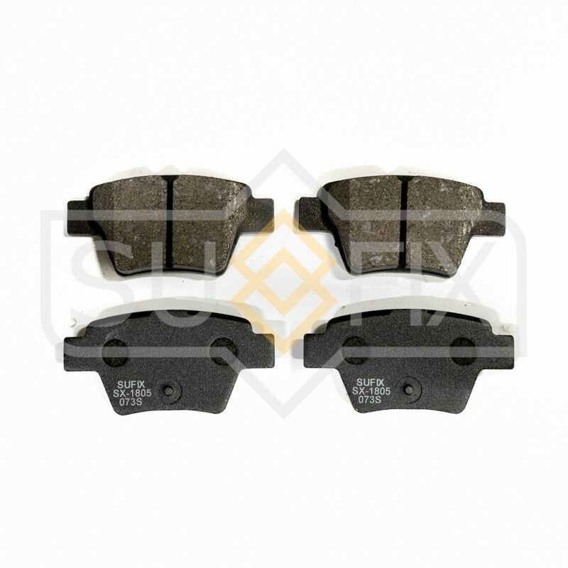 SUFIX Колодки тормозные задние для PEUGEOT 307 (3A/C) 1.6 16V