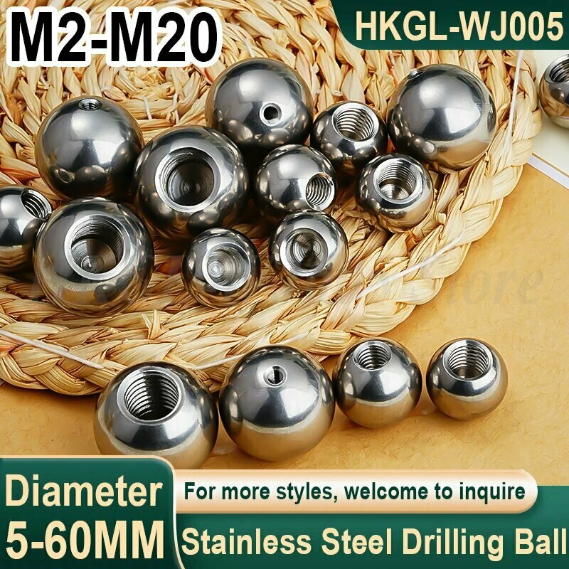 Шарики для сверления из нержавеющей стали M2-M20 5-60 мм M10 x 25mm