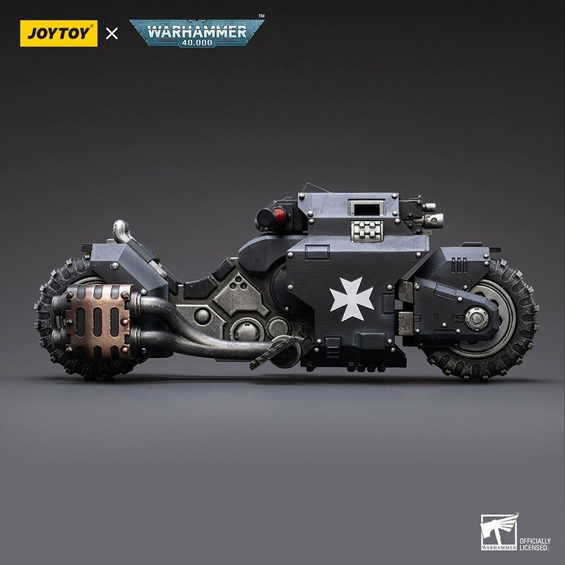 JOYTOY Dark Source Warhammer 40K Ультрамарины Черный тамплиер Мотоциклетная гвардия Космический десант Подвижная модель