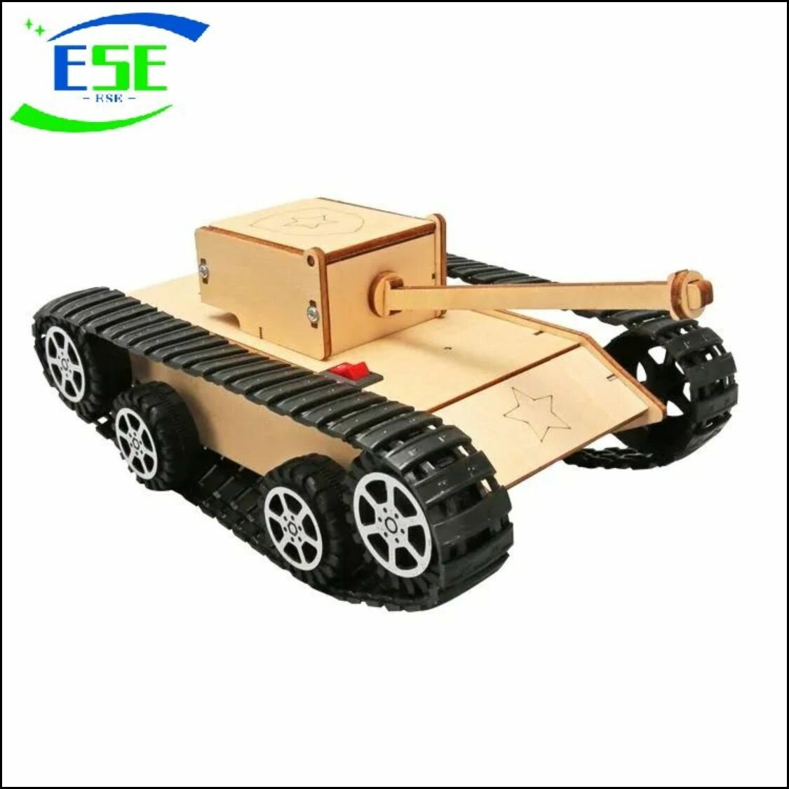 Электрические малые танки, малые научно-технические производства, деревянные игрушки для сборки пазлов, реквизит для обучения физическим экспериментам