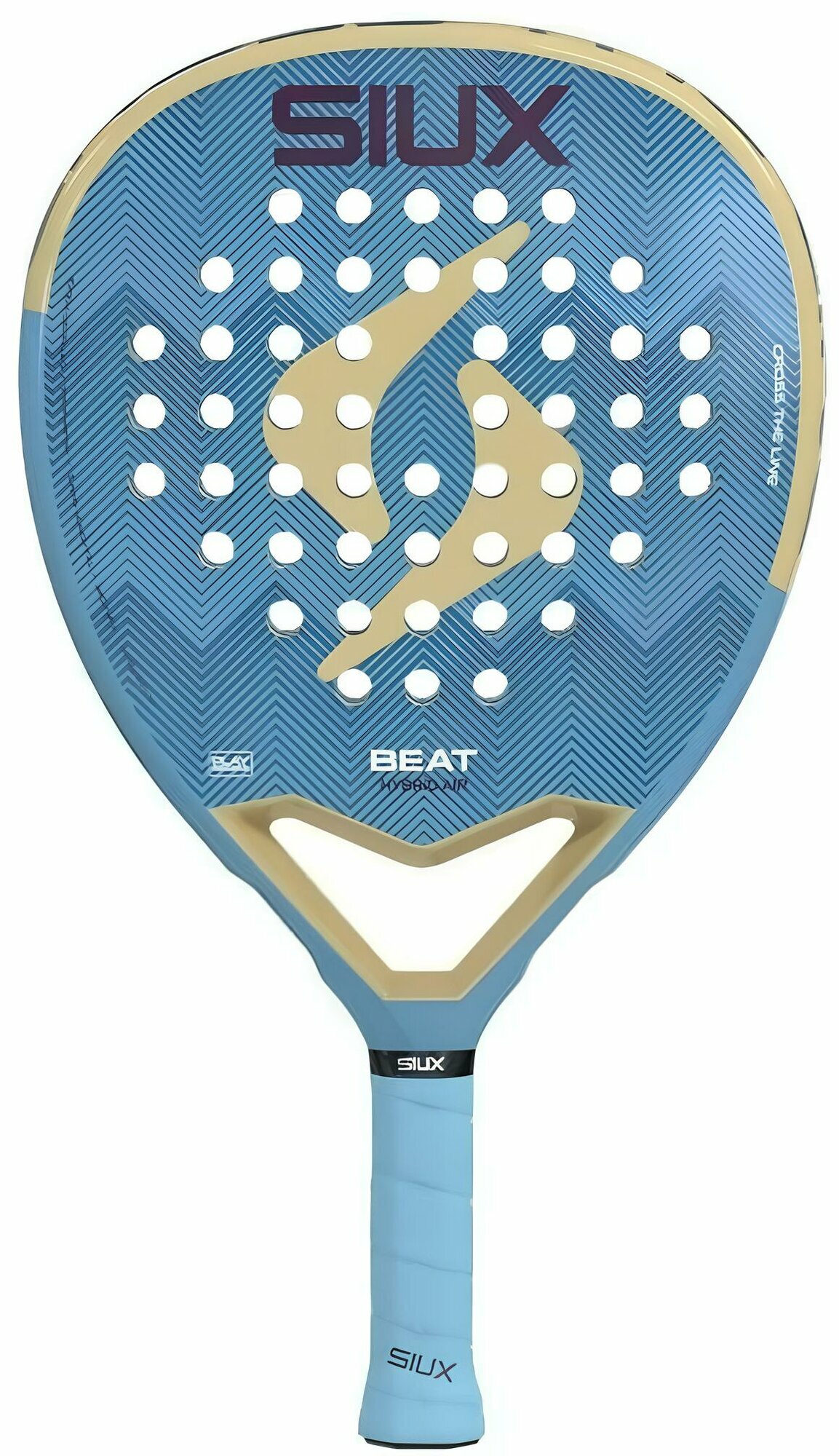 Ракетка для падел тенниса Siux Beat Play Hybrid Air 3 2026 Синий Жёлтый