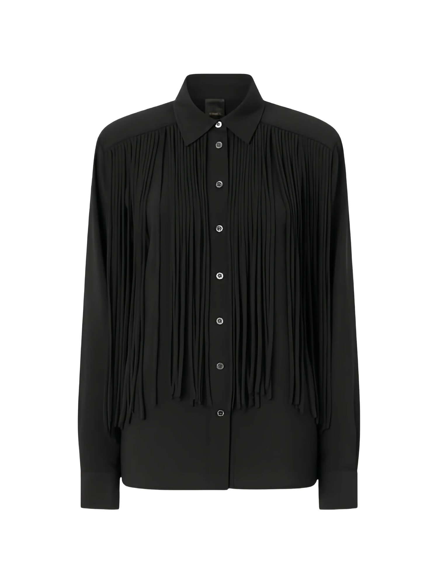 Рубашка Pinko Texan-style fringed shirt