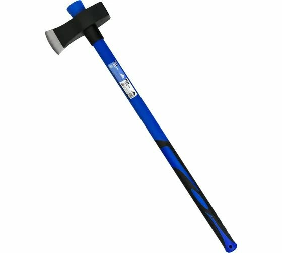 Колун vertextools 2700 г, фибергласовое обрезиненное топорище, 900 мм