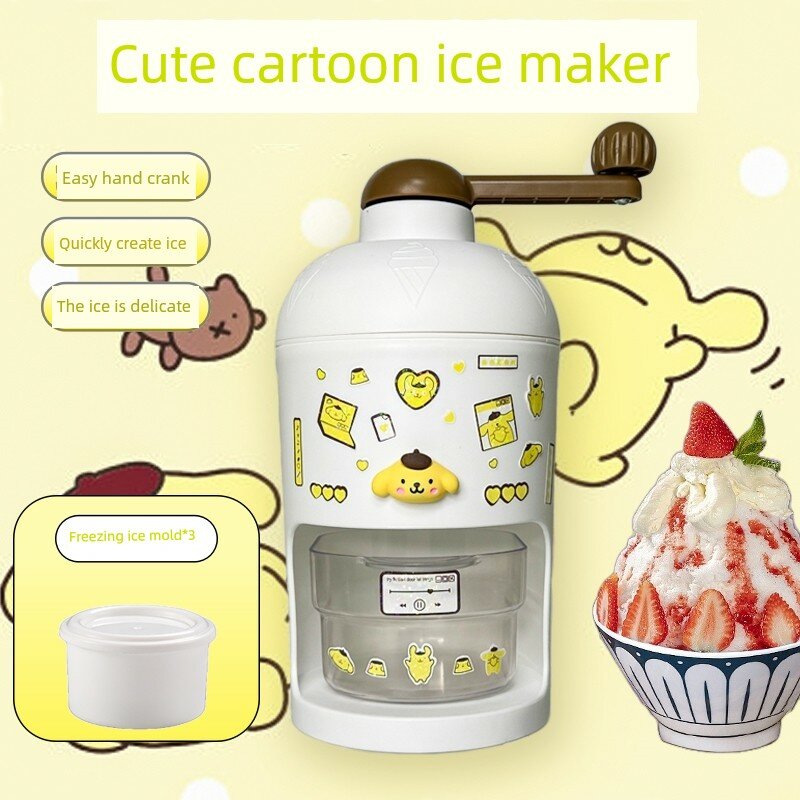 Пудинг собака детский DIY снежный конус мороженое делатель с 3 формами для льда для девочек от 6 лет