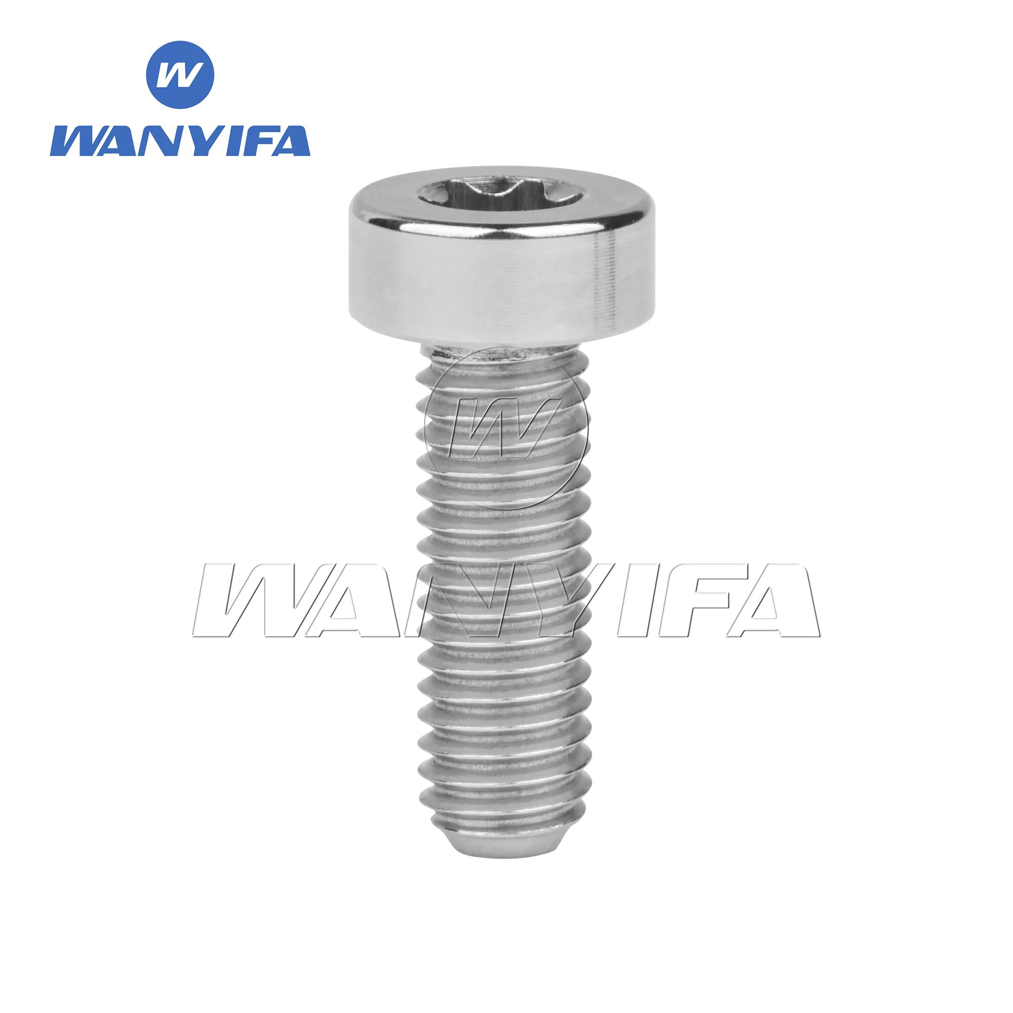 Wanyifa титановые болты для руля велосипеда M5x15 мм Torx T25 Titanium