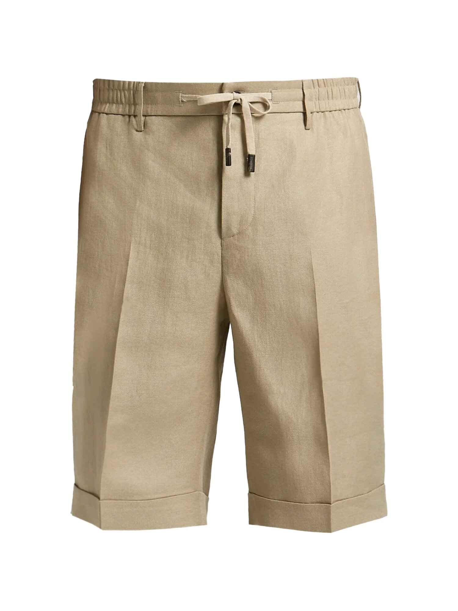 Шорты Drawstring-waist turned-up shorts